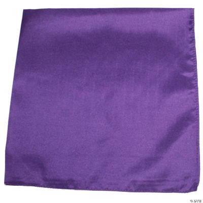 Mechaly Plain 100% Cotton X-Large Bandana - 27 x 27 Inches (Purple ...