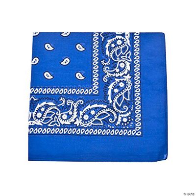 Mechaly Extra Large Quality Polyester Paisley Print Bandana 27 x 27 ...