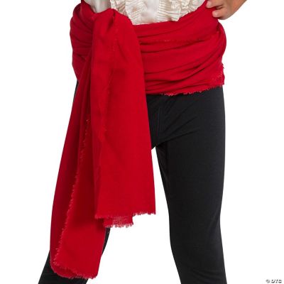 Skeleteen Red Pirate Sash Belt - Red Medieval Renaissance Pirates Tie ...