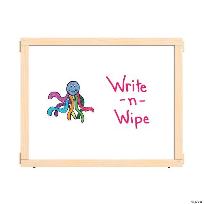 Kydz Suite Panel - E-Height - 36" Wide - Write-N-Wipe | Oriental Trading