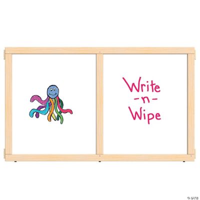Kydz Suite Panel - E-Height - 48" Wide - Write-N-Wipe | Oriental Trading