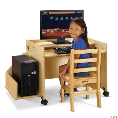 Jonti-Craft Enterprise Single Computer Desk | Oriental Trading
