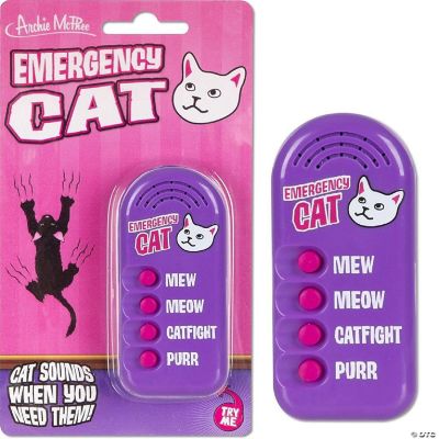 Emergency Cat Electronic Noisemaker | Oriental Trading