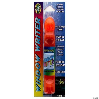 Crafty Dab Window Writer Window Paint Card Orange