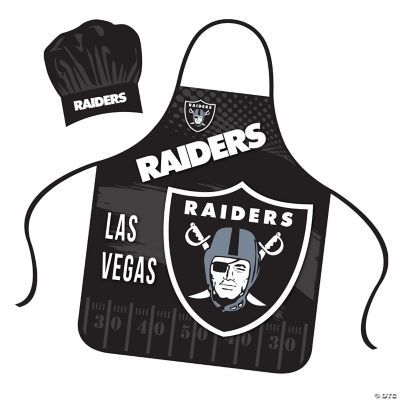 NFL Apron and Chef Hat Set Las Vegas Raiders | Oriental Trading