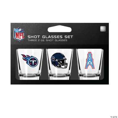 3 Two Ounce Shot Glasses Featuring A Different Team Logo On Each Shot ...