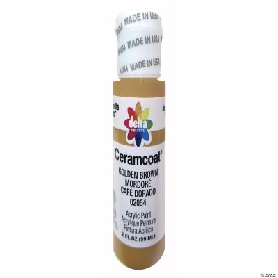 Delta Ceramcoat Acrylic 2oz Golden Brown