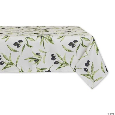 Olives Print Outdoor Tablecloth,, 60X84 | Oriental Trading