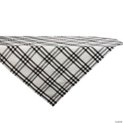 Homestead Plaid Table Topper 40X40 | Oriental Trading