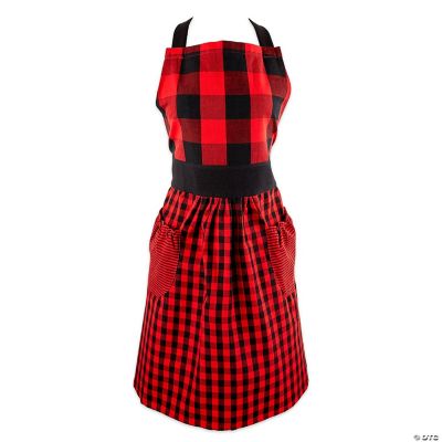 Red/Black Gingham Apron