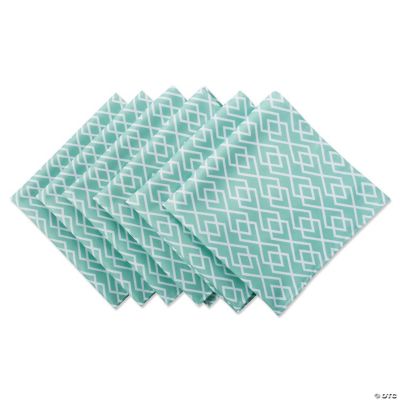 Diamond Print Outdoor Napkin (Set Of 6) | Oriental Trading