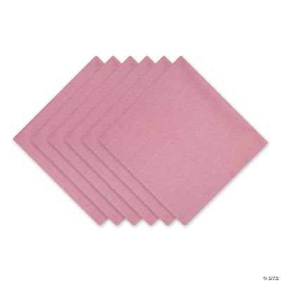 Rose Napkin (Set Of 6) | Oriental Trading