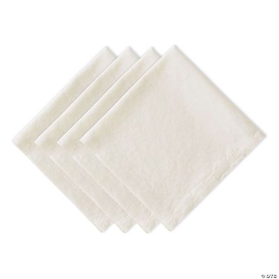 Cream Sugar Linen Napkin (Set Of 4) | Oriental Trading