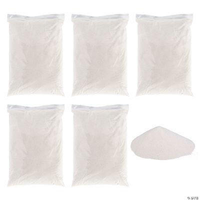 Mega Bulk 25 Lb. White Sand | Oriental Trading