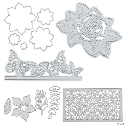 Value Spring-Themed Cutting Die Assortment - 12 Pc.