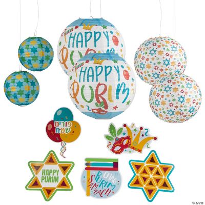 Purim Party Paper Decorating Kit - 11 Pc. | Oriental Trading