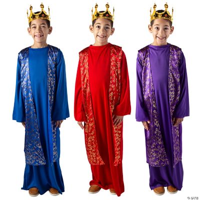 Kids’ Deluxe Wise Men Costumes Kit - Small/Medium - 9 Pc.