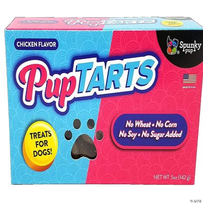 Spunky Pup PupTarts Dog Treats, Chicken Flavor, 5 oz