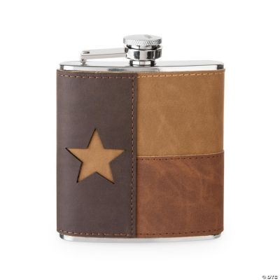 Foster & Rye Leather Texas Flask by Foster and Rye