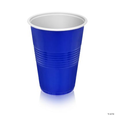 True 16 oz Blue Party Cups, 24 pack by True | Oriental Trading