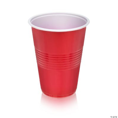 True 16 oz Red Party Cups, 50 pack by True | Oriental Trading