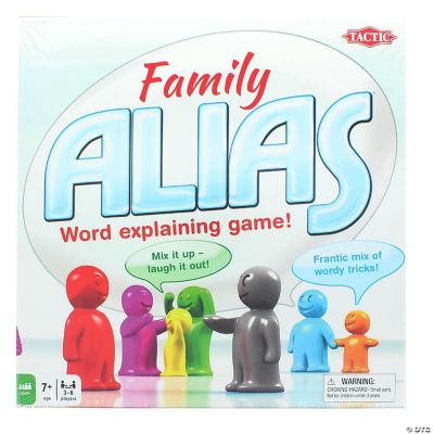Family Alias Word Explaining Game For 3-8 Players
