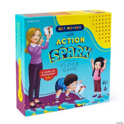 Spark Action Memory Matching Cards Game, Interactive Movement Floor ...