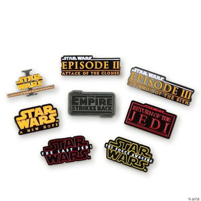 Star Wars Movie Title Pin Collection Exclusive Poster Title Pin From ...