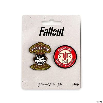 Fallout Atom Cats & Red Rocket Pins Exclusive Collectible Enamel Pins 2 ...