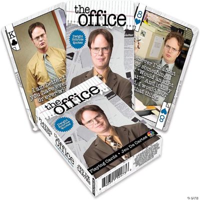 The Office Dwight Quotes Playing Cards 52 Card Deck + 2 Jokers