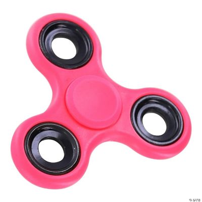 Neon Fidget Spinner Pink | Oriental Trading