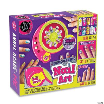 Holographic Nail Art Craft Kit | Oriental Trading
