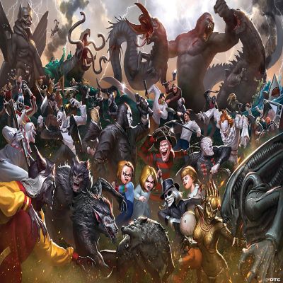 Fright Fight Horror Movie Villain Inspired 1000 Piece Jigsaw Puzzle ...