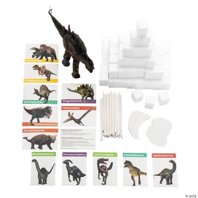 211 Pc. STEM Challenge: Build a Dinosaur Educational Craft Kit - Makes ...