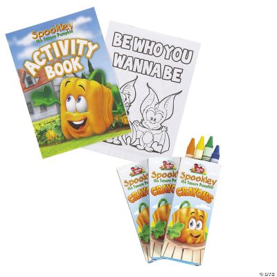 Spookley the Square Pumpkin™ Activity Book Kit – 48 Pc.