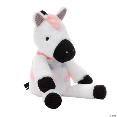 Lambs & Ivy Jazzy Jungle Plush Colorful Zebra Stuffed Animal Toy ...
