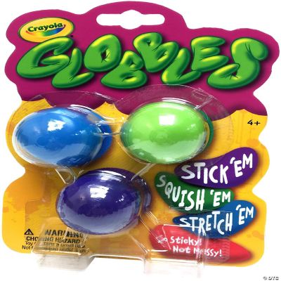 Crayola Globbles 3/Pkg-Assorted Colors | Oriental Trading