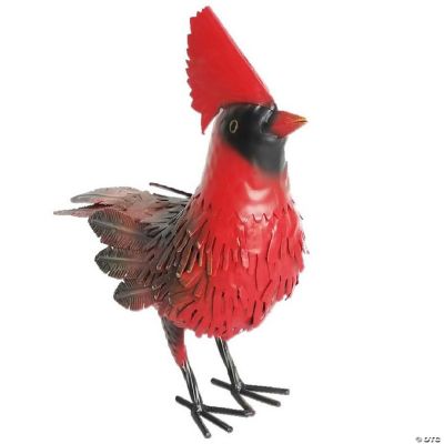 Santa's Workshop Outdoor Decorative 13" Iron Cardinal