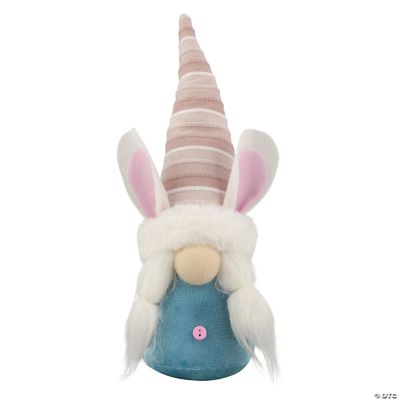 Northlight 13" blue and pink girl easter bunny gnome | Oriental Trading