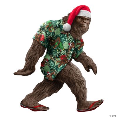 24 inch sasquatch tropical santa wall art | Oriental Trading