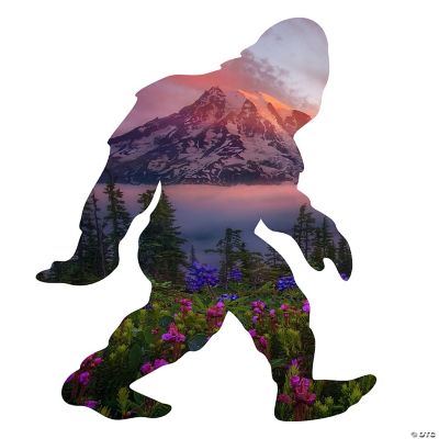 24 inch sasquatch spring rainier metal wall art | Oriental Trading