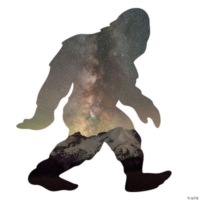 24 inch sasquatch night sky wall art | Oriental Trading