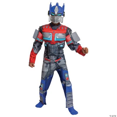 Kids Classic Muscle Transformers Optimus Prime T7 Costume | Oriental ...