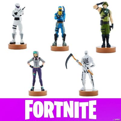 Fortnite Stampers 5pk Overtaker Alpine Munitions Skull Trooper Teknique ...