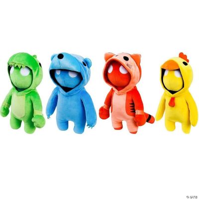 Gang Beasts 16" Plush 16pk Blue Green Red Yellow Suits Bundle Set PMI ...