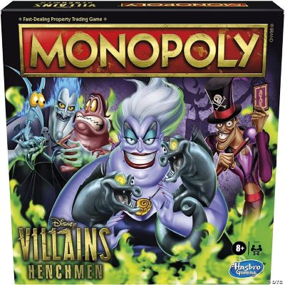 Monopoly Disney Villains Henchmen Edition Board Game Evil Characters Hasbro