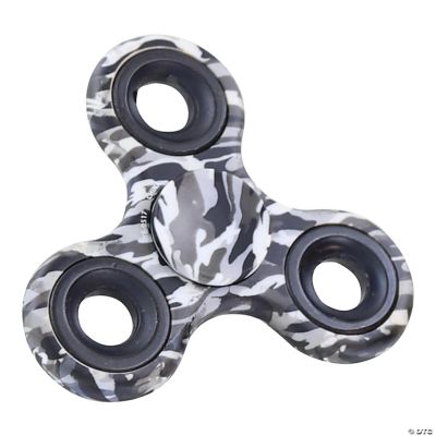 Camo Fidget Spinner Black | Oriental Trading