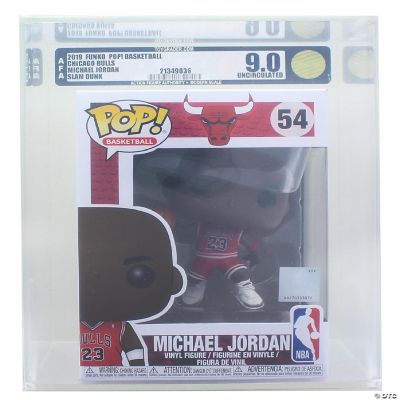 Chicago Bulls Funko POP NBA Vinyl Figure Michael Jordan Graded AFA 9.0 ...