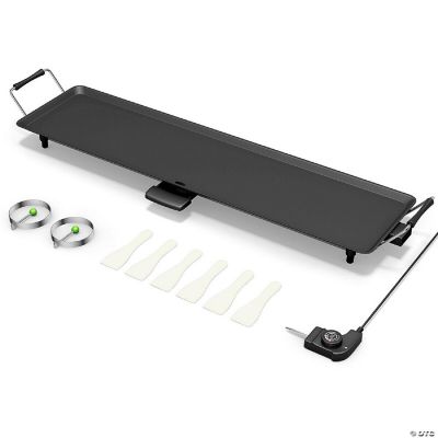 Electric Teppanyaki Table Top Grill Griddle BBQ Barbecue Nonstick ...