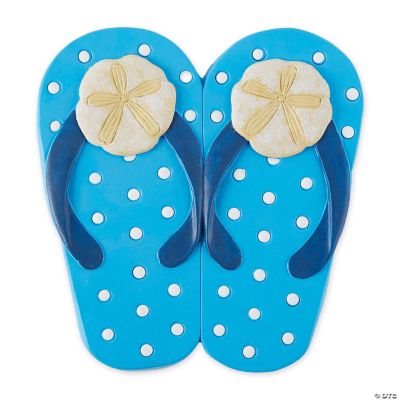 Sand Dollar Flip Flops Stepping Stone